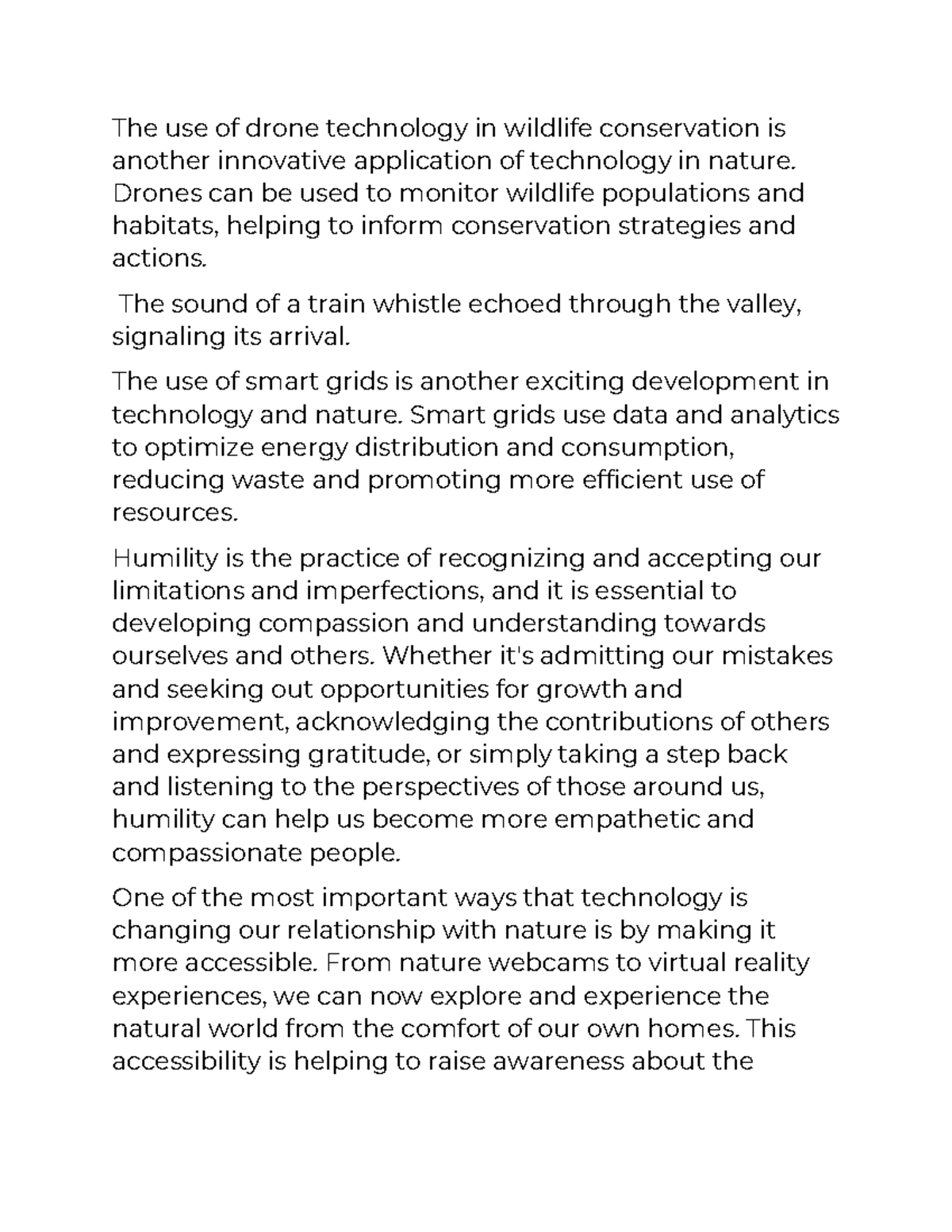 The concept of slow living-105 - The use of drone technology in ...