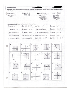 Circuit Training - Factoring 2 - 2 Circuit Training Factoring Name Se ...