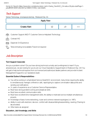 Network Plus Lab 12 - CompTIA Network+® Lab Series Network Concepts Lab 12: TCP/IP Protocols ...