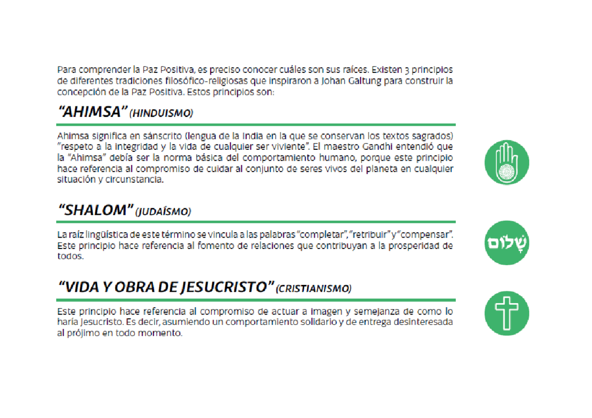 Tipos de paz - PAZ - PN2023 - Studocu