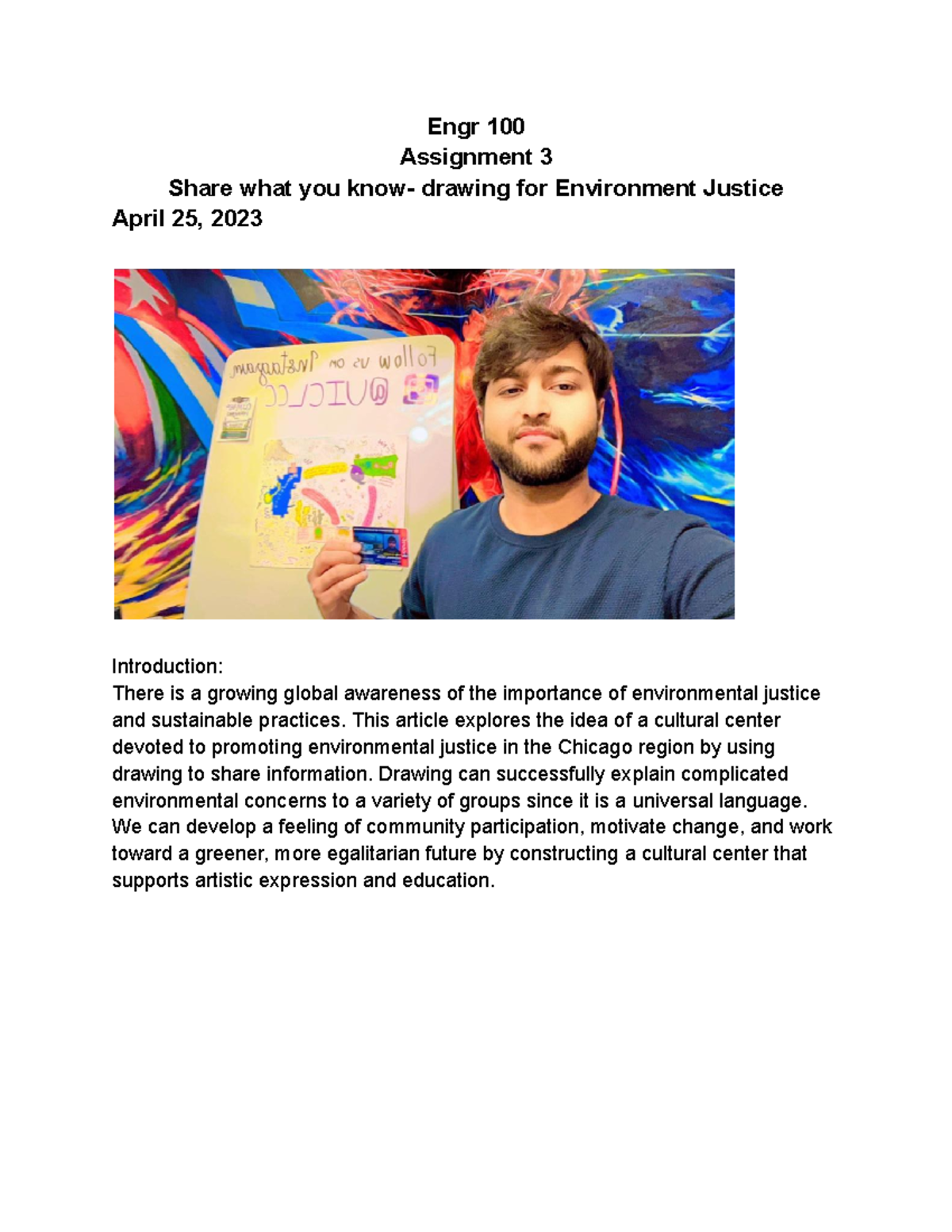 Assingment 3 engr 100 - Assignment 3 - Engr 100 Assignment 3 Share what ...