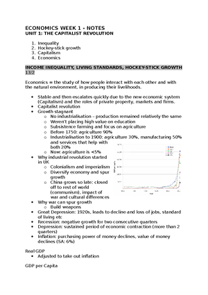 Unit 4 Tutorial - ECO1010 202 3 Tutorial Exercise Unit 4 : Social ...