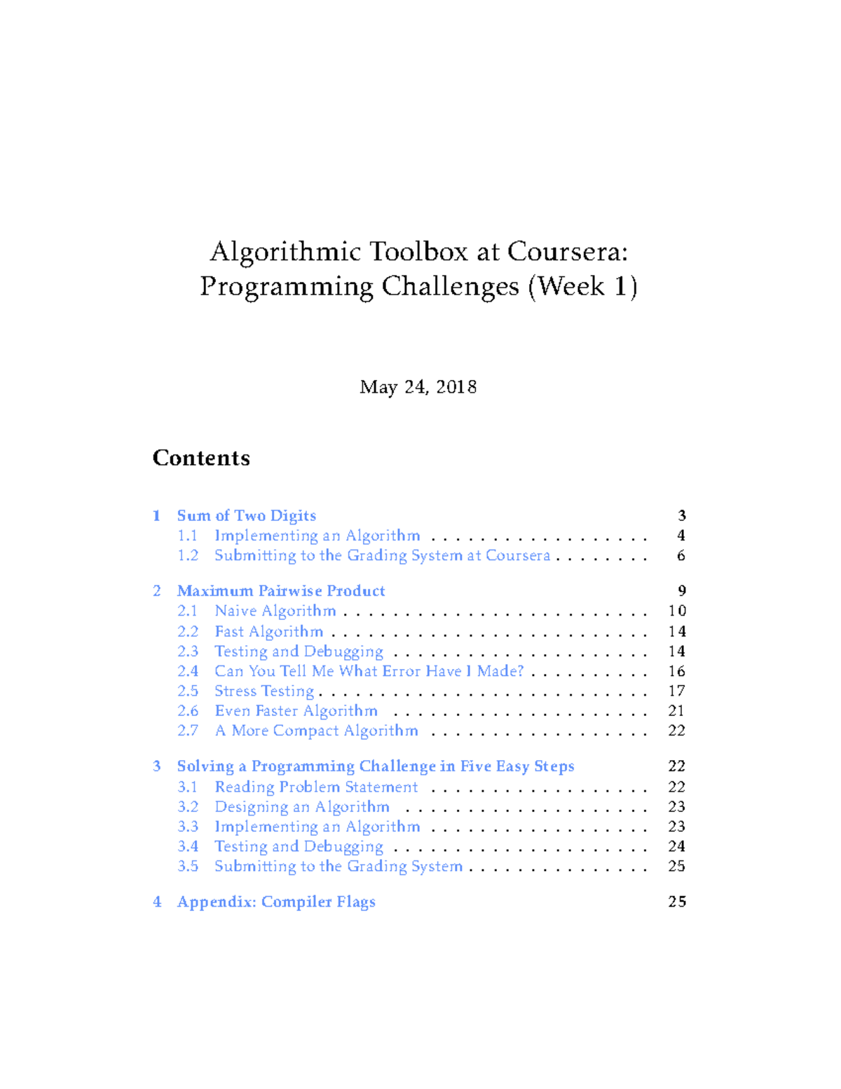 Week1 Programming Challenges Algorithmic Toolbox At Coursera May 24 Programming Challenges