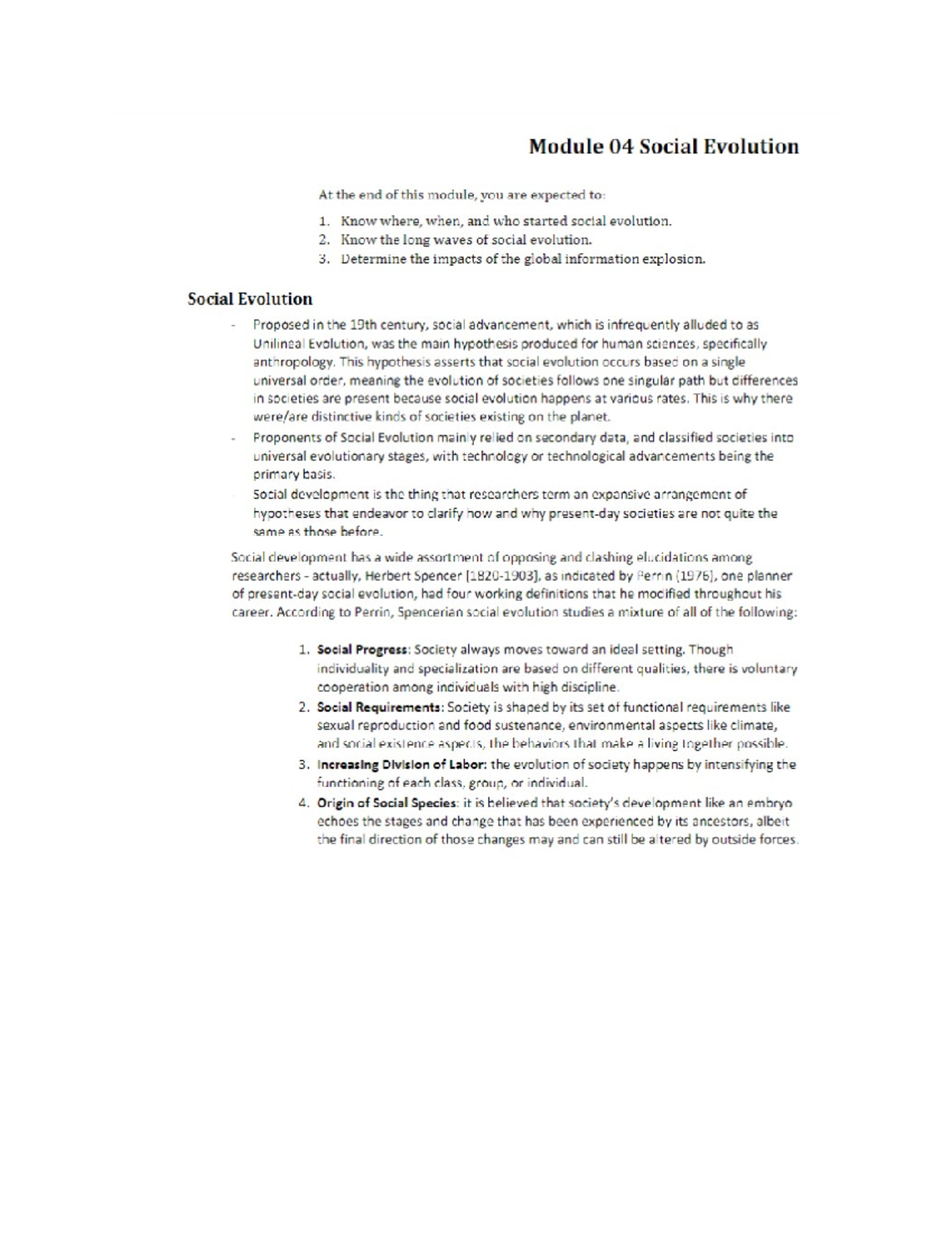 Social Evolution - Lectures - Living in the IT Era - Studocu