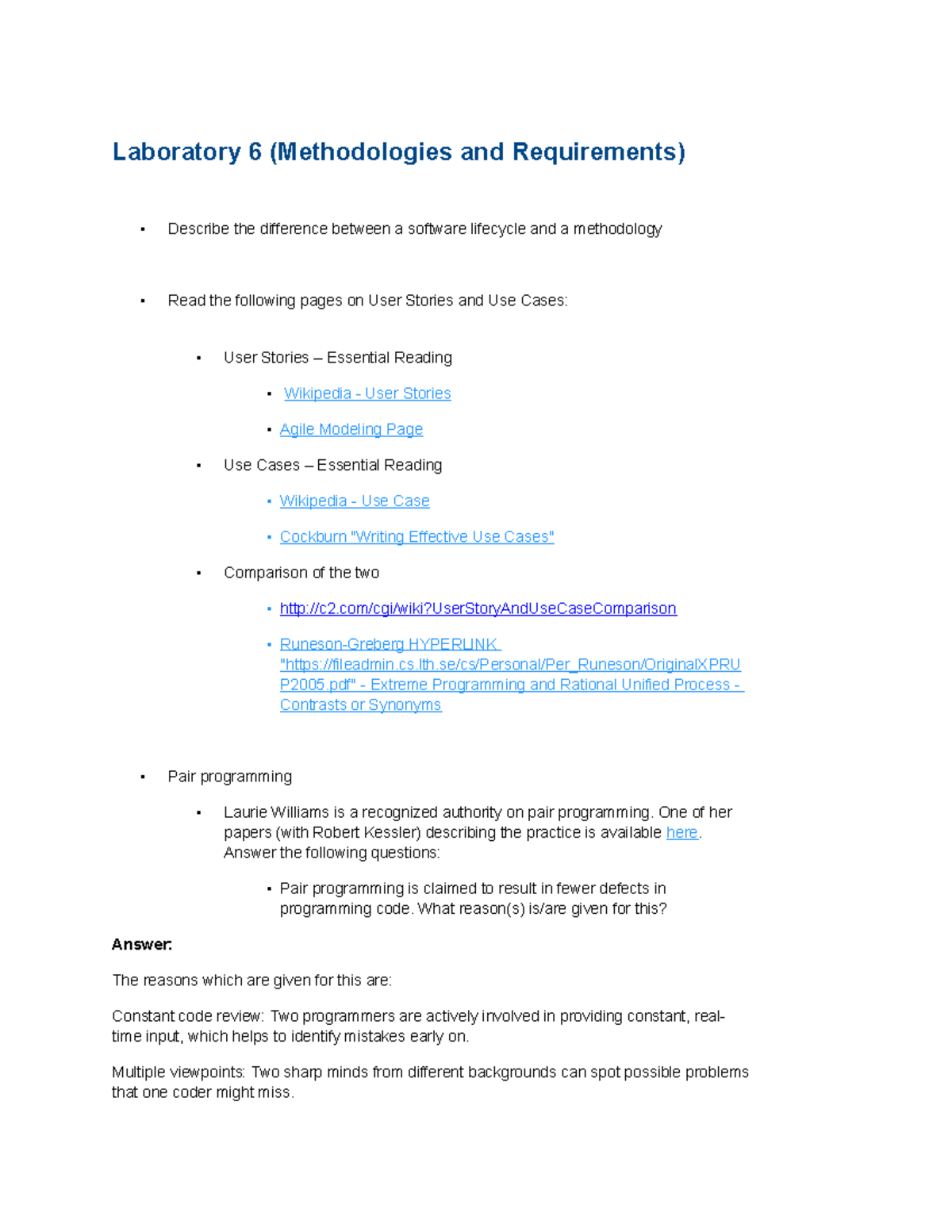 Lab 06 - Methodologies and Requirements - Laboratory 6 (Methodologies ...