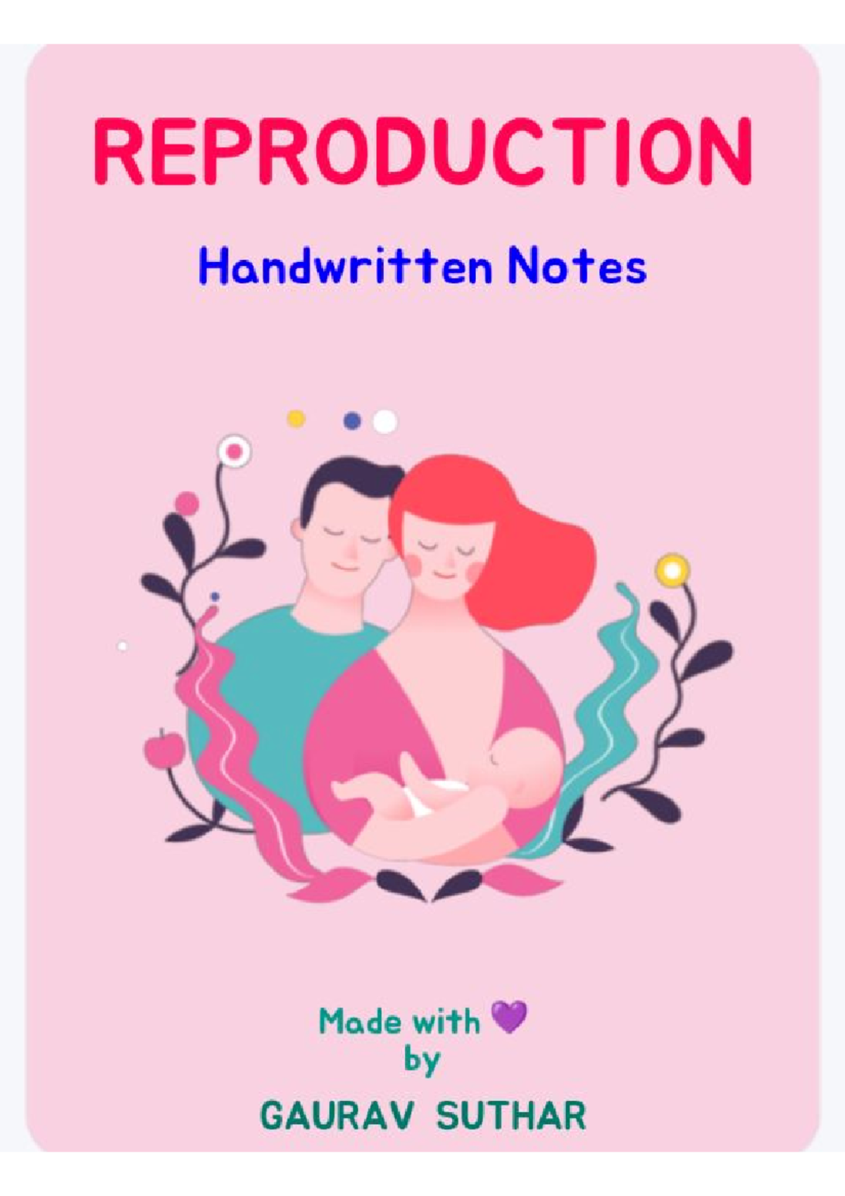 Reproduction class 10th notes PDF 22-11-2024 21 - REPRODUCTION ...