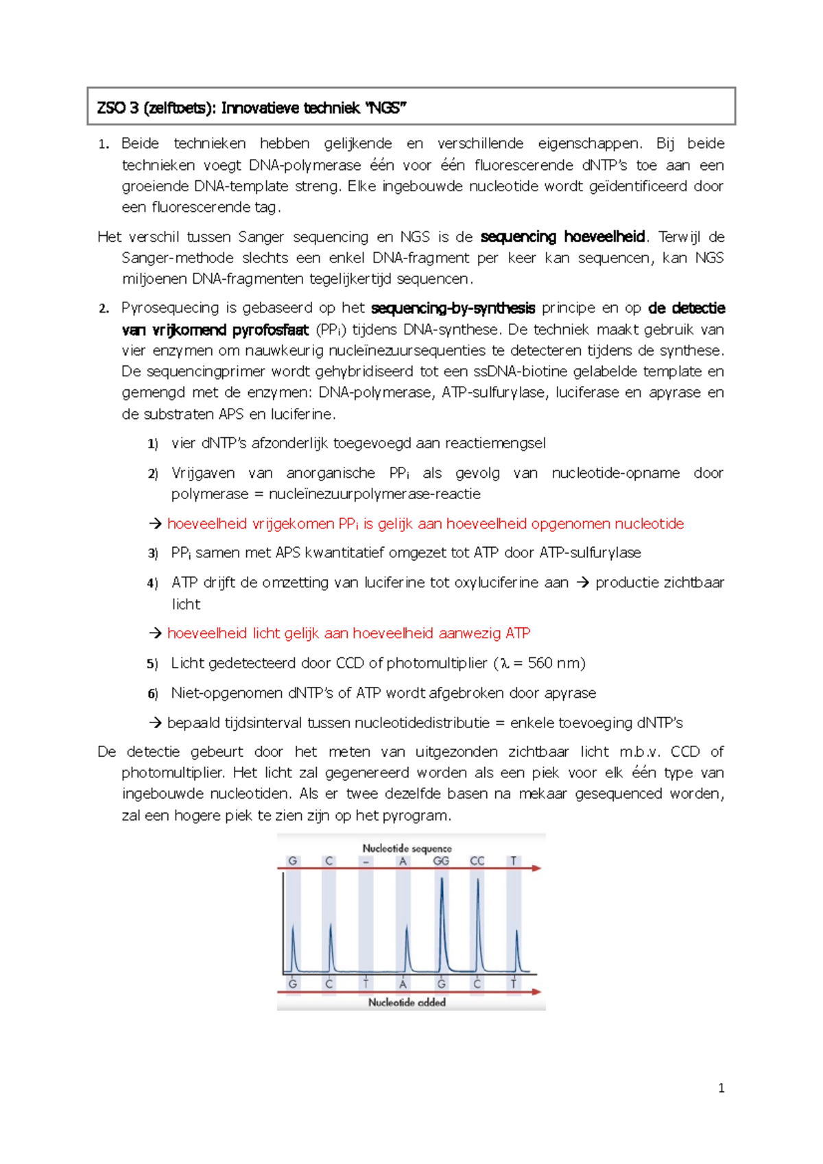 ZSO 3 - Innovatieve technieken, NGS - ZSO 3 (zelftoets): Innovatieve ...