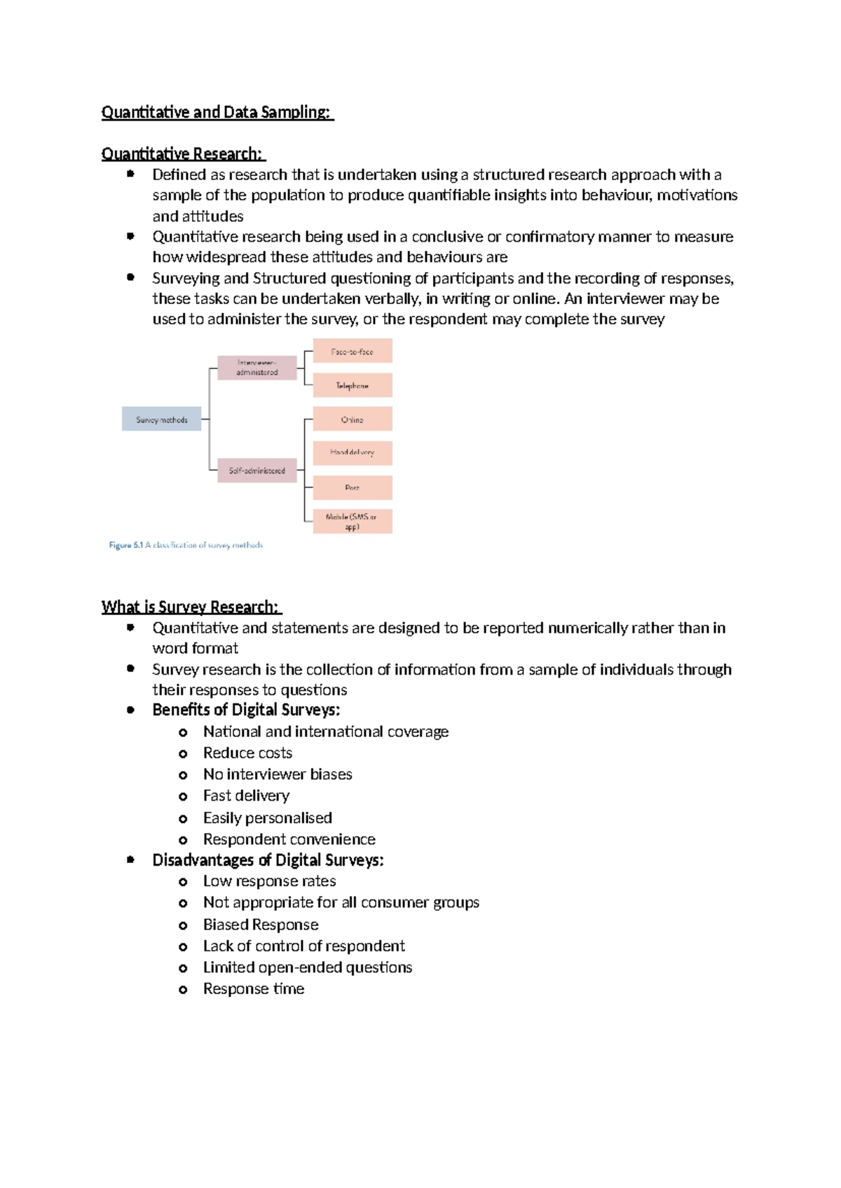 3 Quantitative And Data Sampling Quantitative And Data Sampling 8738
