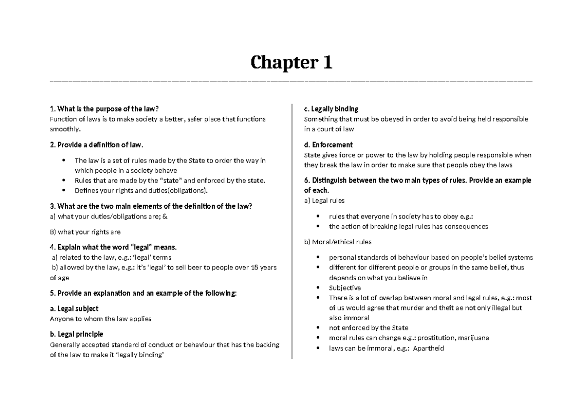 Chapter 1 - Chapter 1 - Studocu