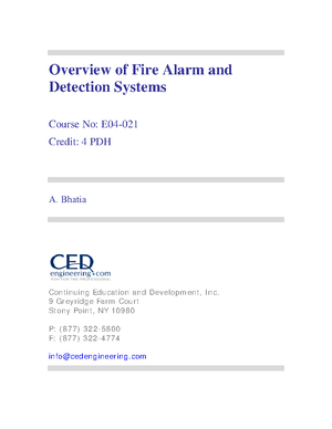 Philippine Electronics Code Book 2 Fire Detection and Alarm System ...