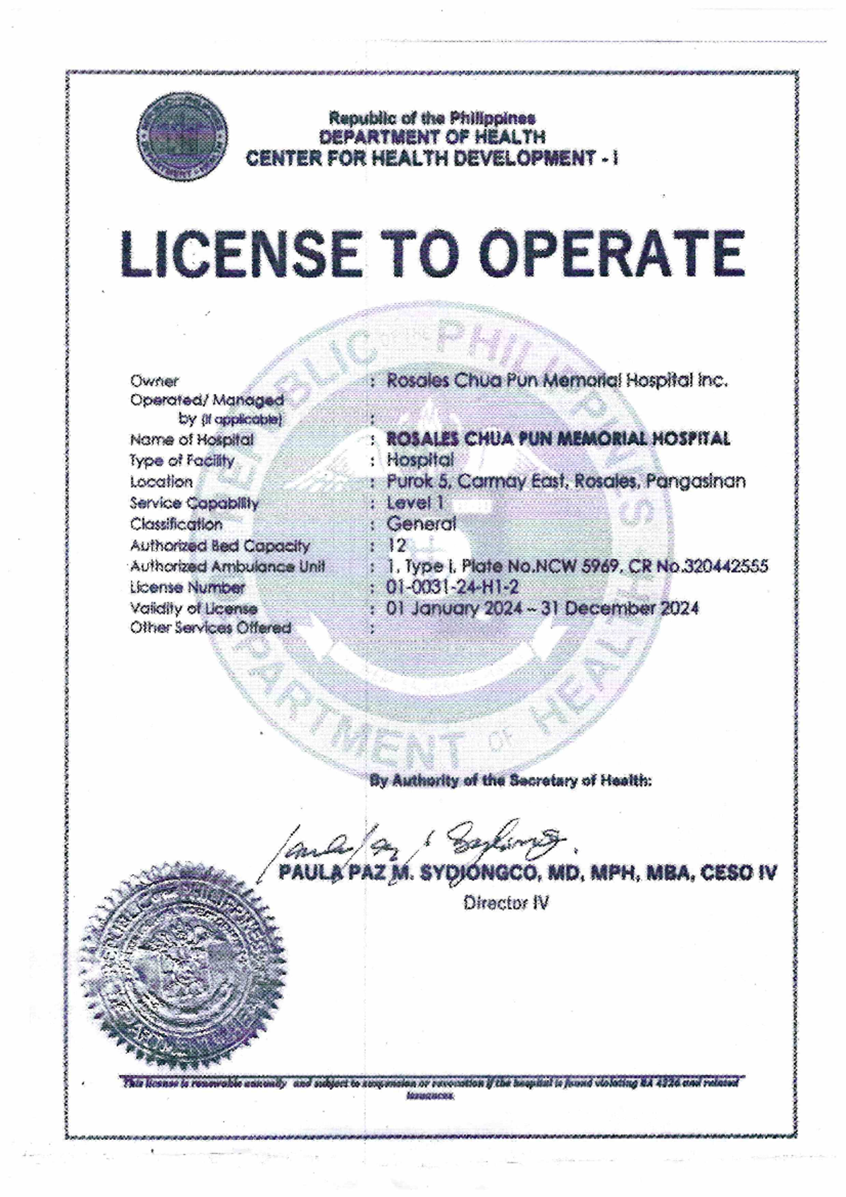 9. COPY OF LTO 2024 - COPY OF LTO OF LAB - Republic of the Philippines ...