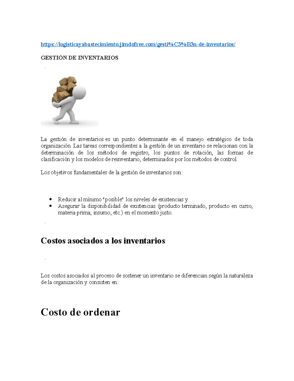 Gestión DE Inventarios cap 2 - logisticayabastecimiento.jimdofree/gesti ...