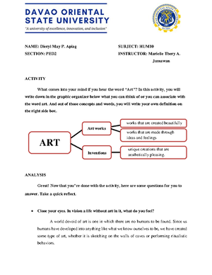ARTS6 Q3 Module 1 - Elements and Design of Printing - Arts Quarter 3 ...