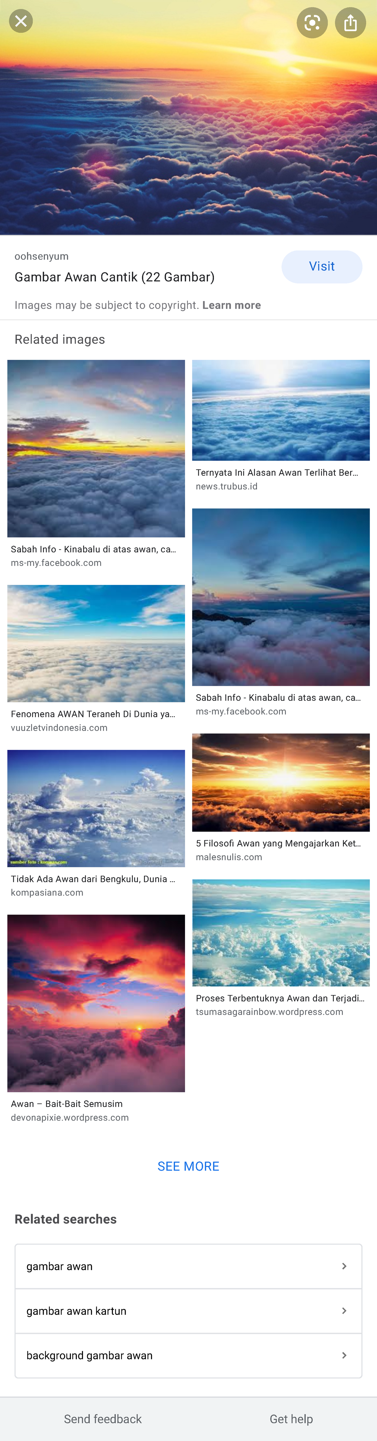 Awan - Google Search - oohsenyum Gambar Awan Cantik (22 Gambar) Visit ...