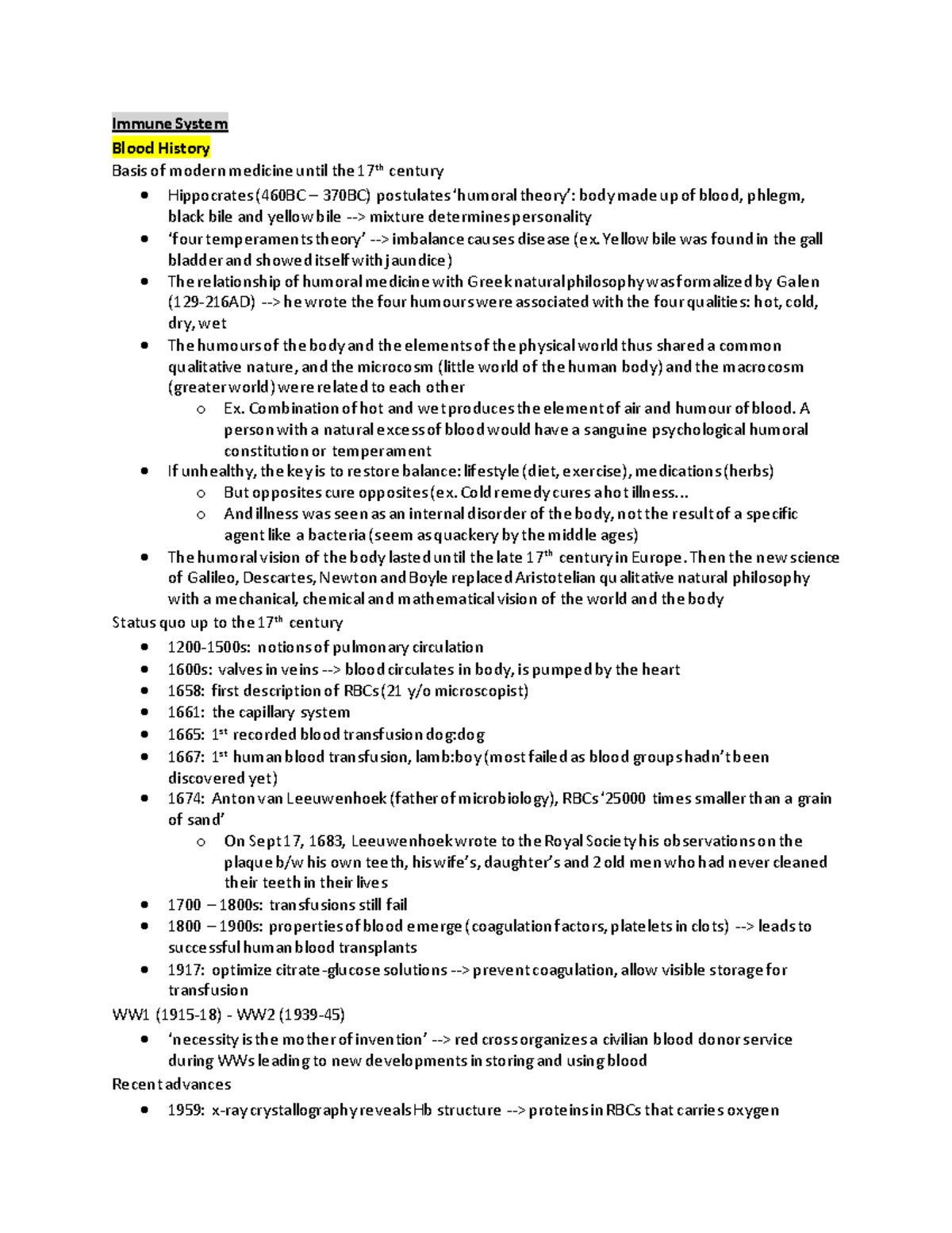Immune System Content Review - Warning: TT: undefined function: 32 Warning: TT: undefined ...