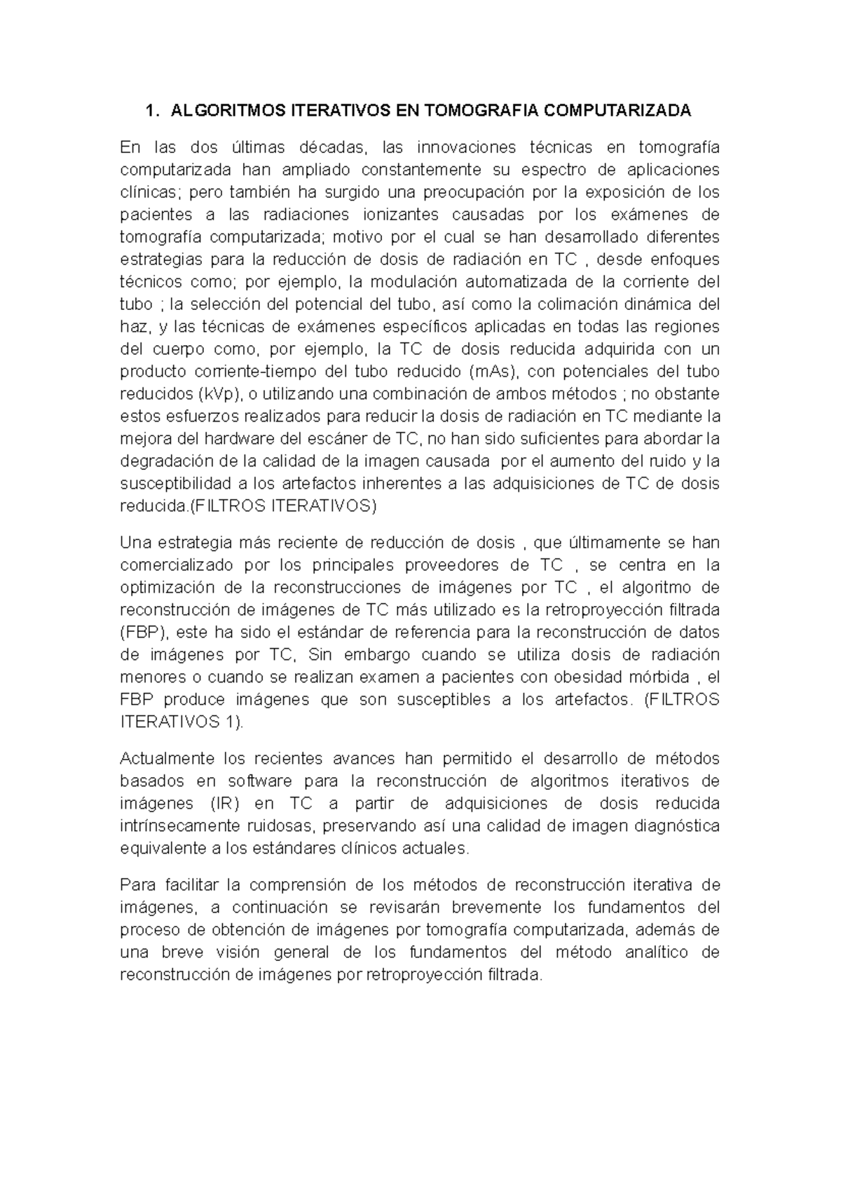 Algoritmos Iterativos EN TC - Avance - 1. ALGORITMOS ITERATIVOS EN ...