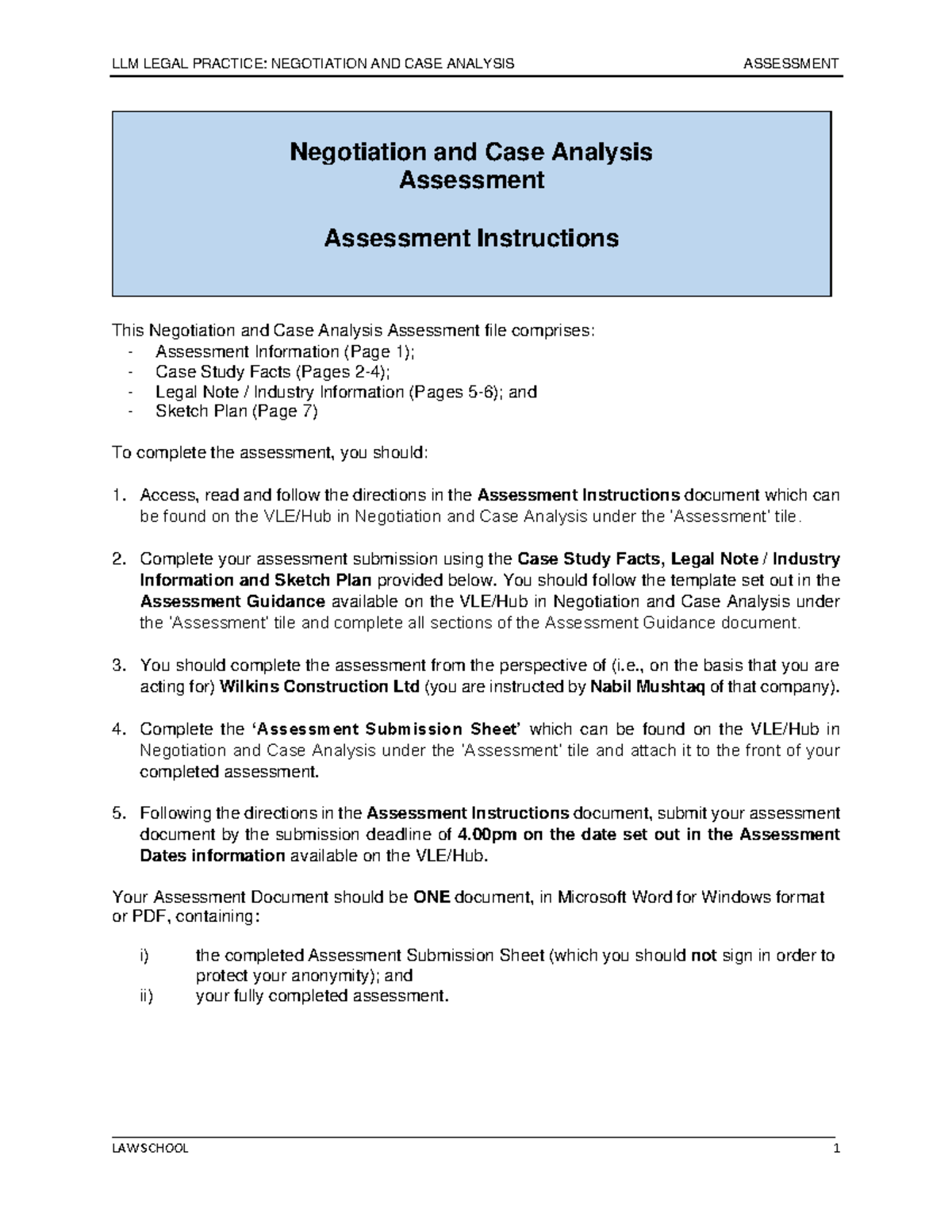 NCA Paper - Bsjehsjsbsbsb - - Studocu