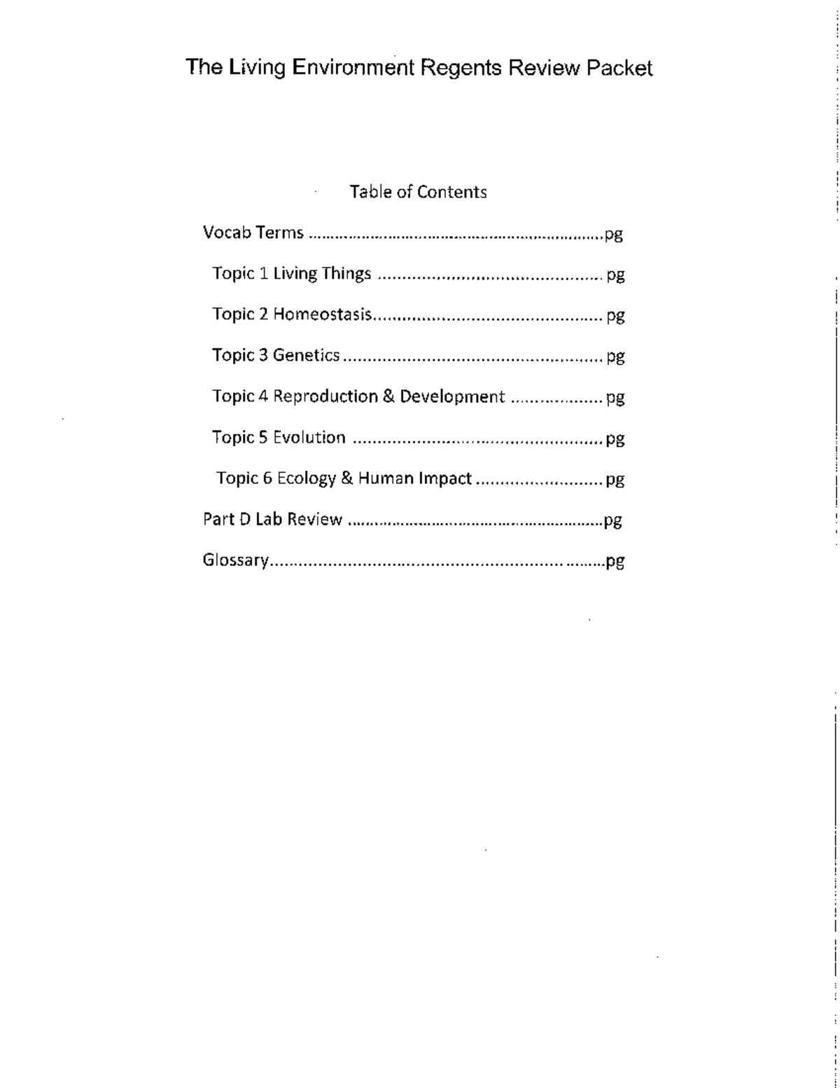 Regents review with questions - Studocu