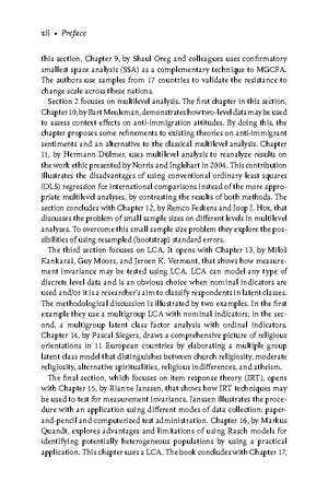 Cross-Cultural Analysis Methods and Applications by Eldad Davidov ...