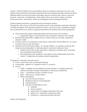 Lecture 3 - Prof Avramov - Lecture 3 The Interbellum Interbellum period ...