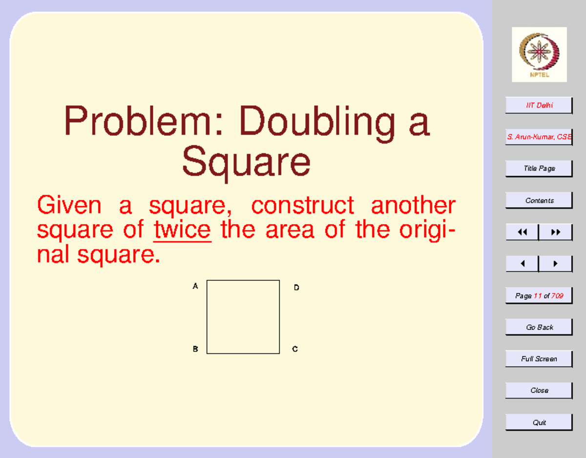 Introduction to Computer Science-2 - IIT Delhi S. Arun-Kumar, CSE Title ...