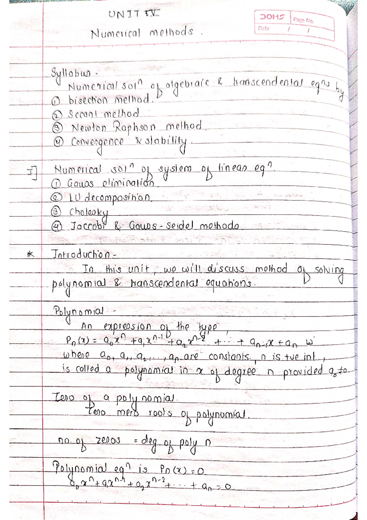 Engineering mathematics 3 Unit 5 - Computer Engineering - Studocu