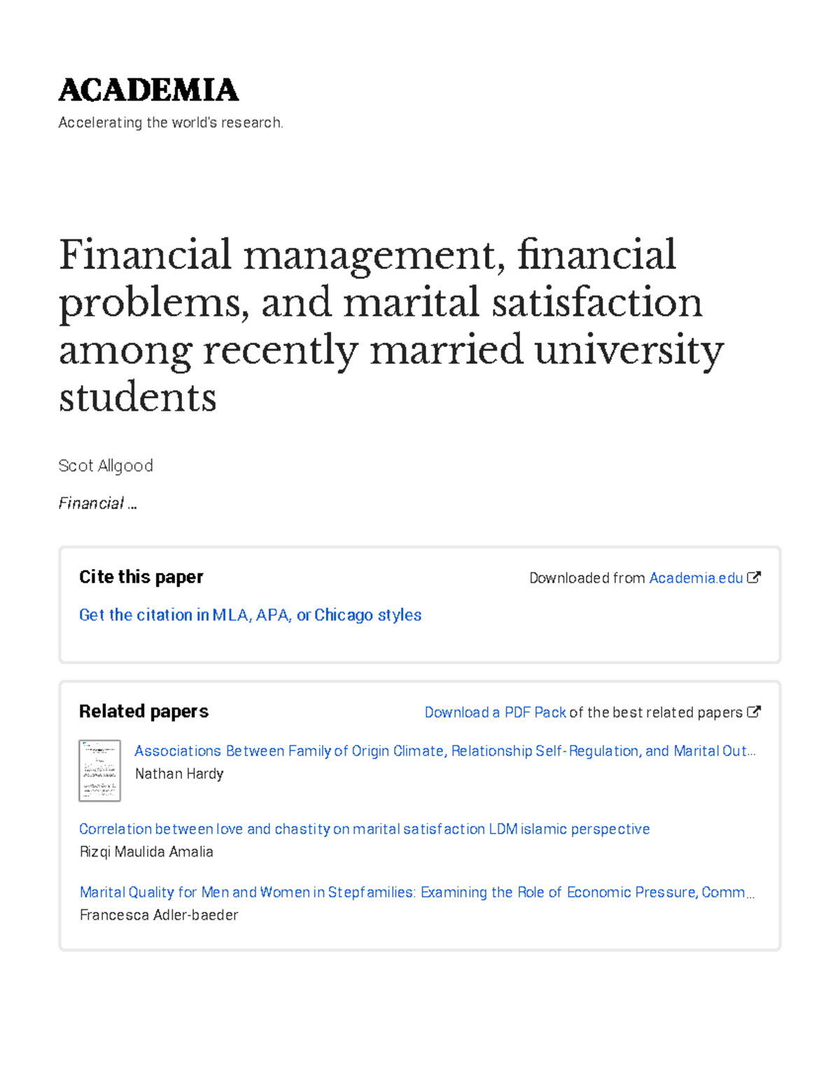 Financial Management Financial Problems 2016 0426-13796-6mnsje-with ...