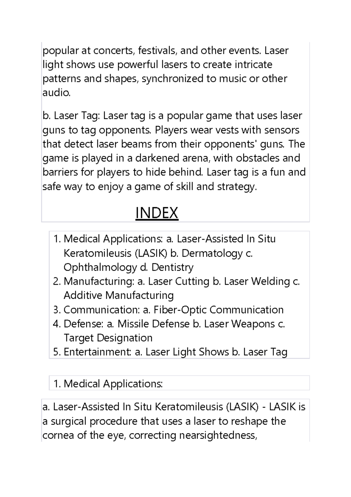 Advanced laser system and application - popular at concerts, festivals ...