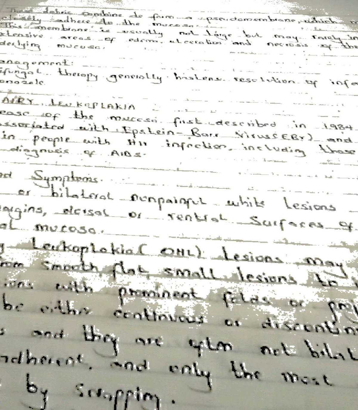 Oral 5 - Summary Nursing - Studocu