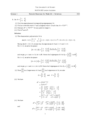Tut1 - Tutorial Questions no solutions - Department of Mathematics ...