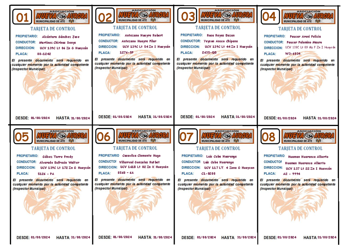 Nueva Aurora - sdfsdf dsfsdfsd - UCV 139C Lt 06 Zn G Huaycán Alcántara ...