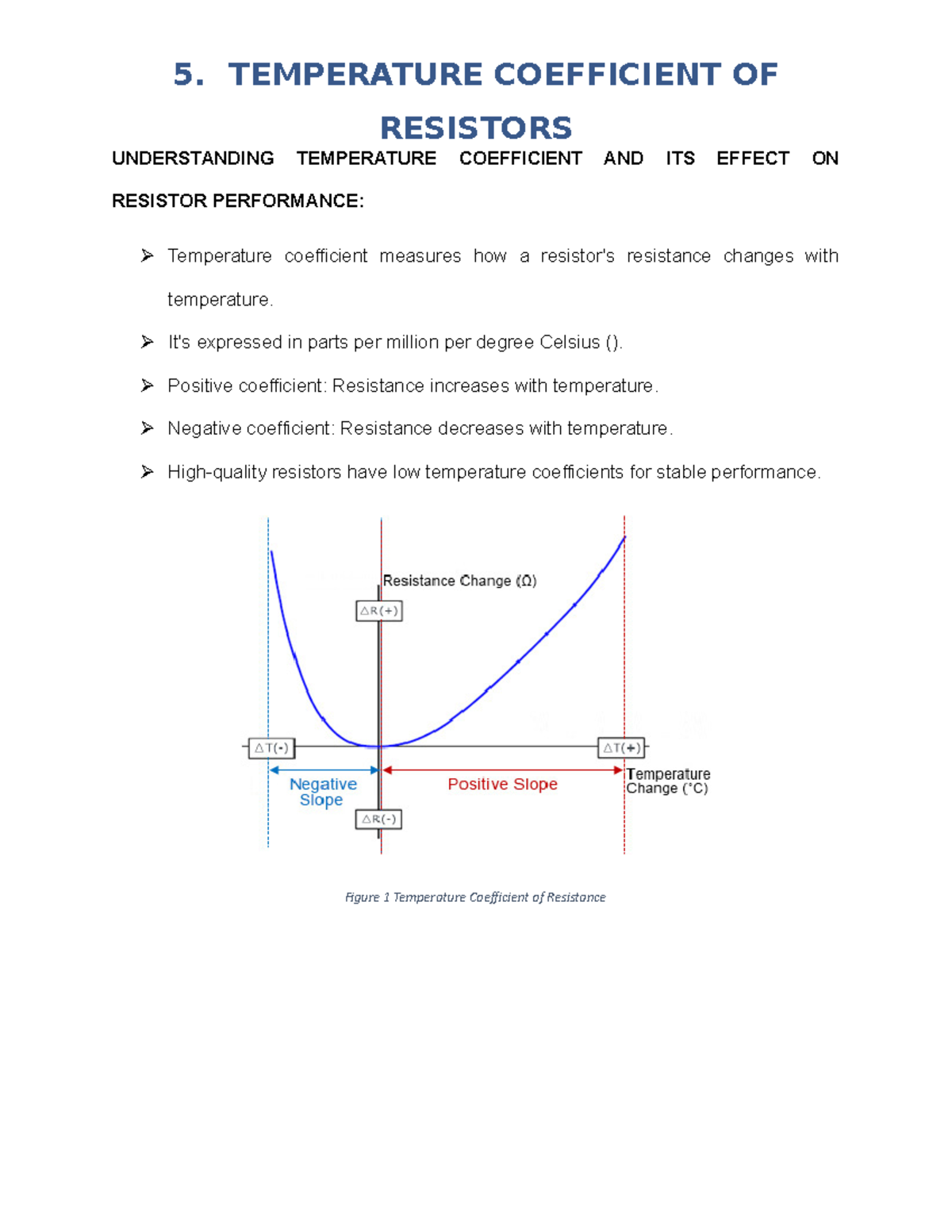 5 - BASICS ELECTRICAL ENGINEERING - 5. TEMPERATURE COEFFICIENT OF ...