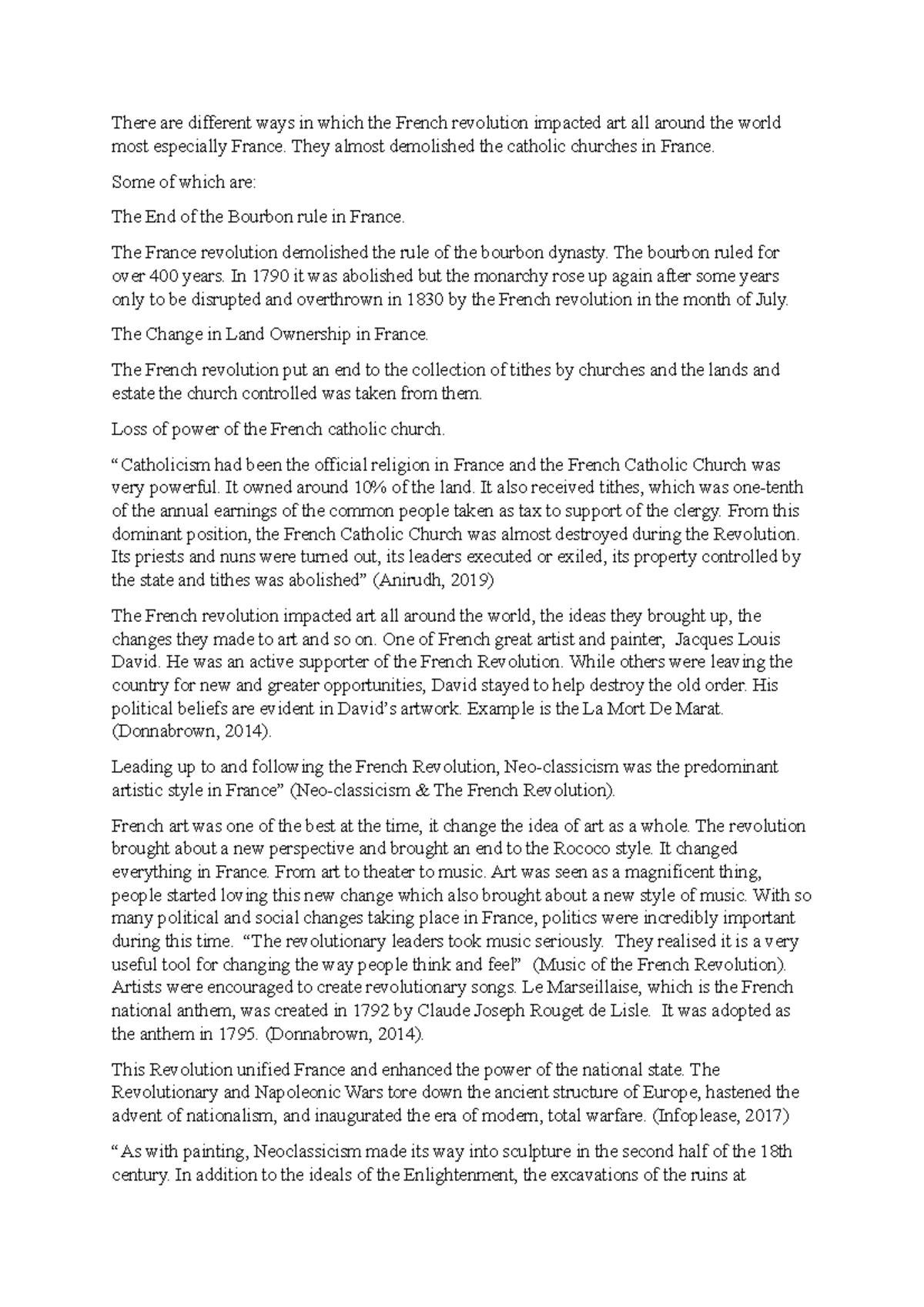 Written assignment unit 5 art history - There are different ways in ...