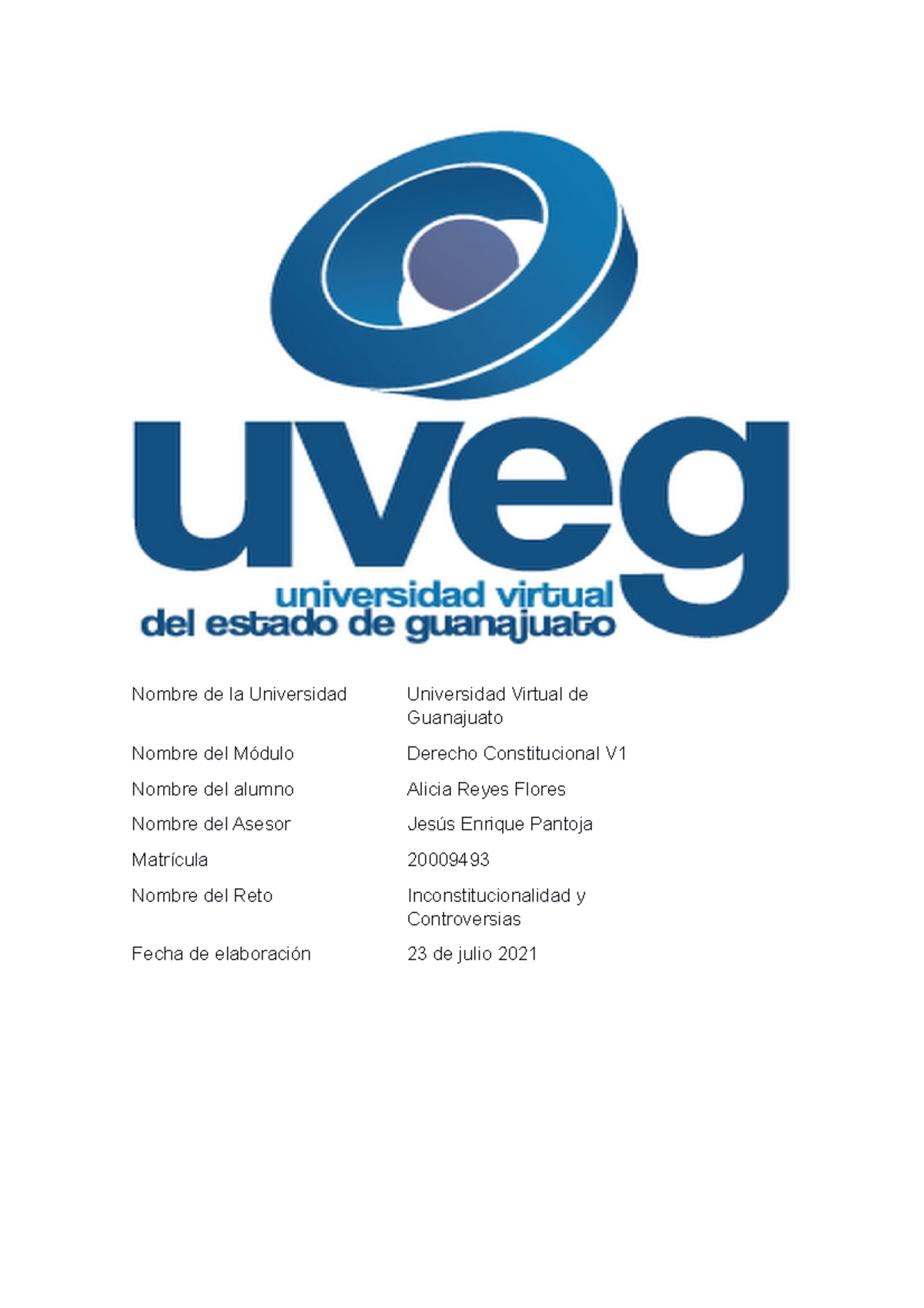 Reyes Alicia R6 U3 - entregable Inconstitucionalidad y Controversias ...