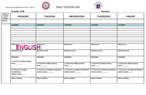 Curriculum Exit - Republic of the Philippines Department of Education ...