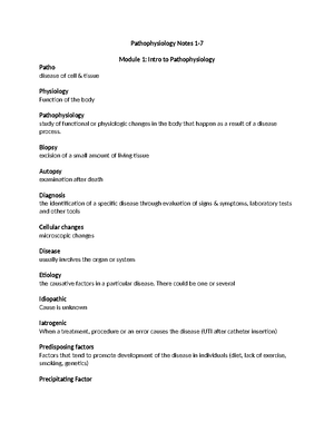 Module 3 General Survey VItal Signs Student Notes - Module 3: General ...