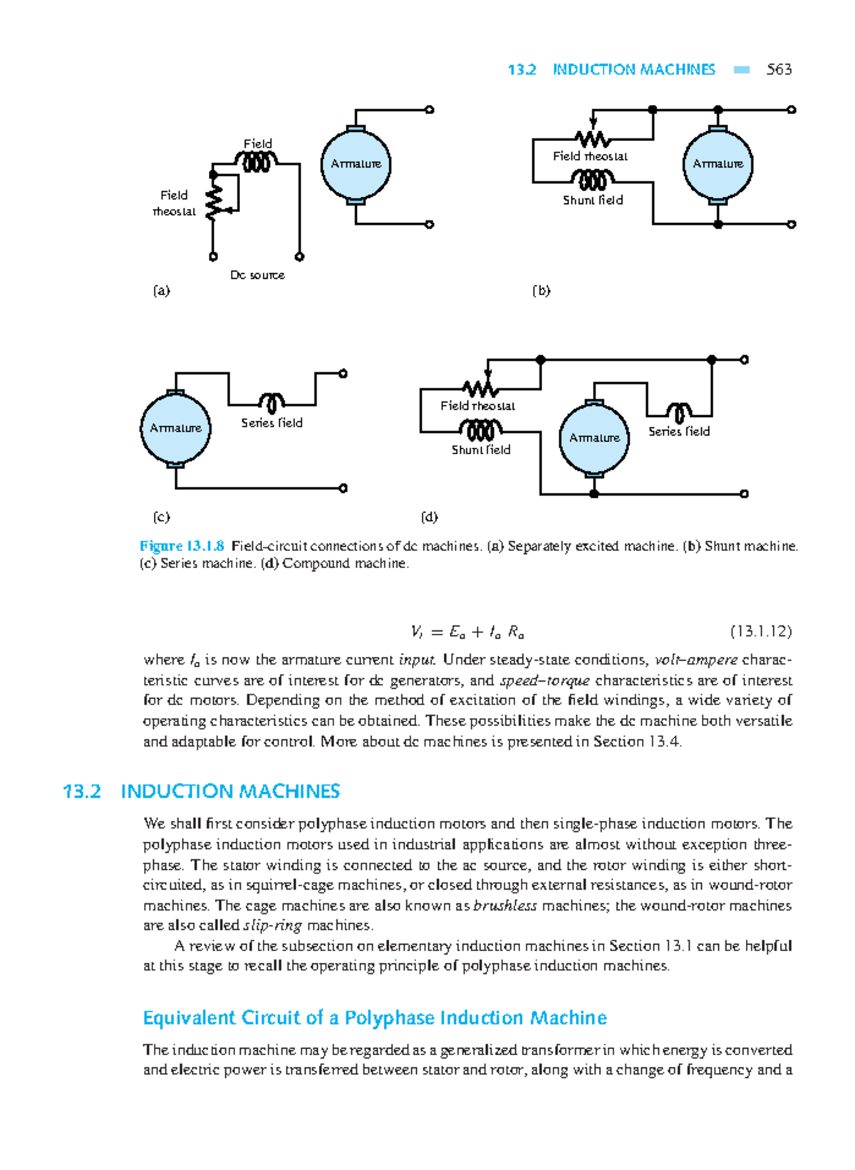 Electrical IMP Notes-57 - 13 INDUCTION MACHINES 563 FDemd STvou fDemd ...