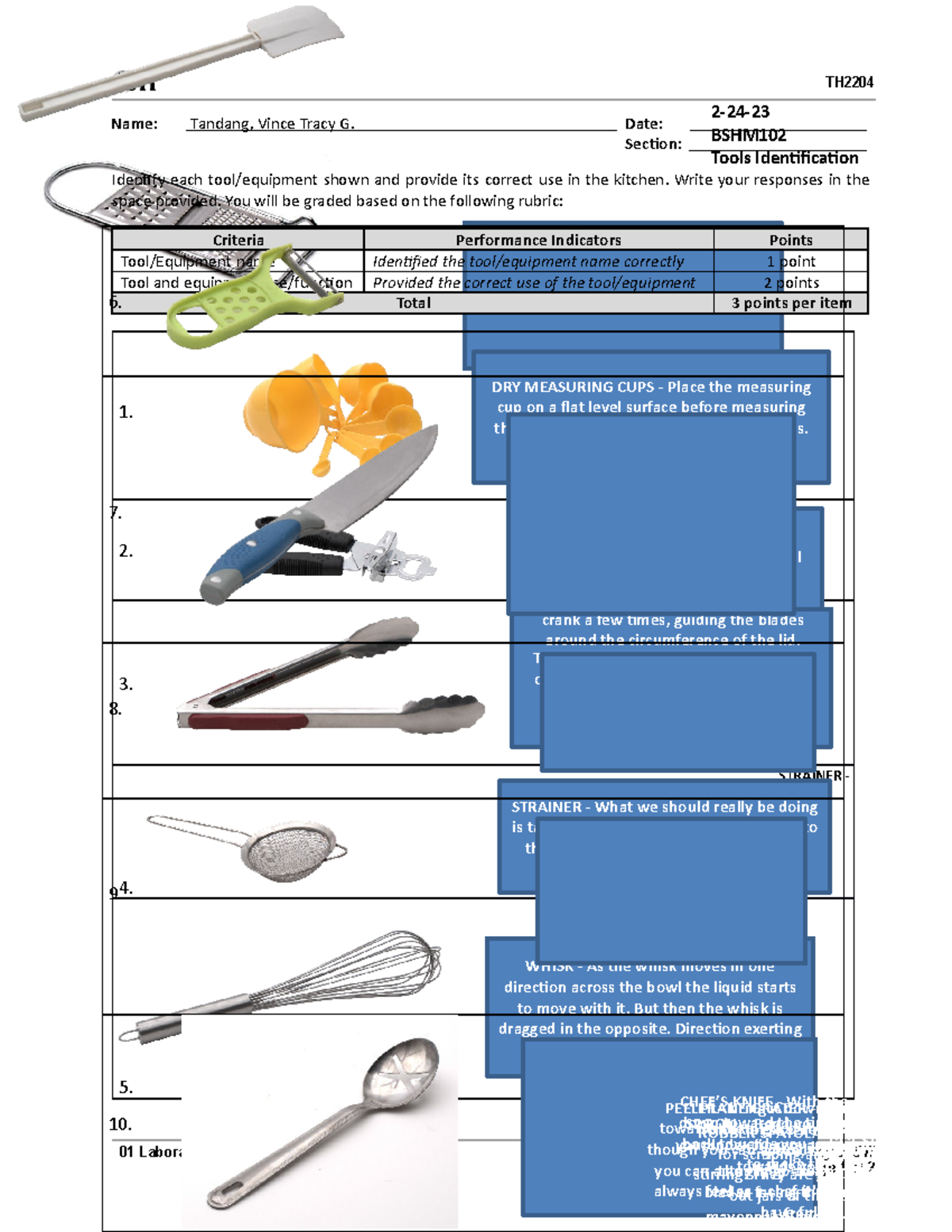 HEHE - i need ur work for our motivation - 2-24- BSHM Tools ...