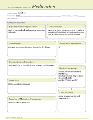 Metformin - ati templates - ACTIVE LEARNING TEMPLATES Medication ...