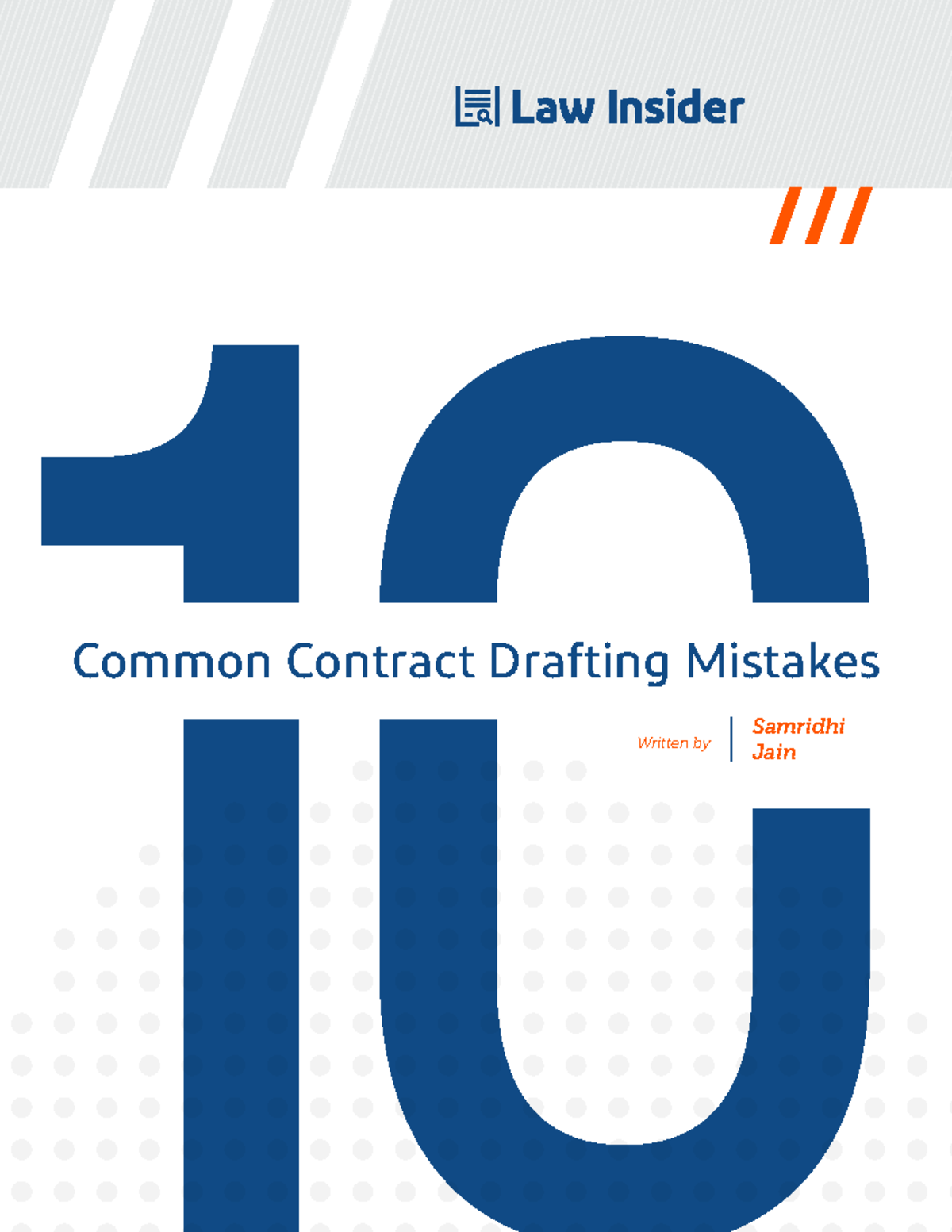 10 Common Contract Drafting Mistakes-Final - law of contract - Studocu