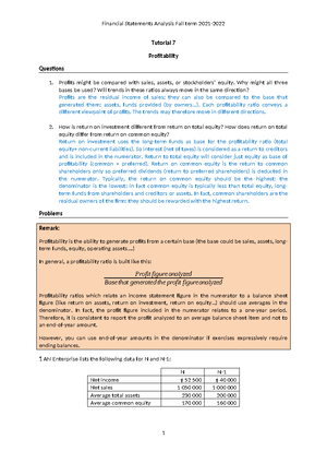AIS Tutorial 1 - Turner, Weickgennant & Copeland. Accounting ...