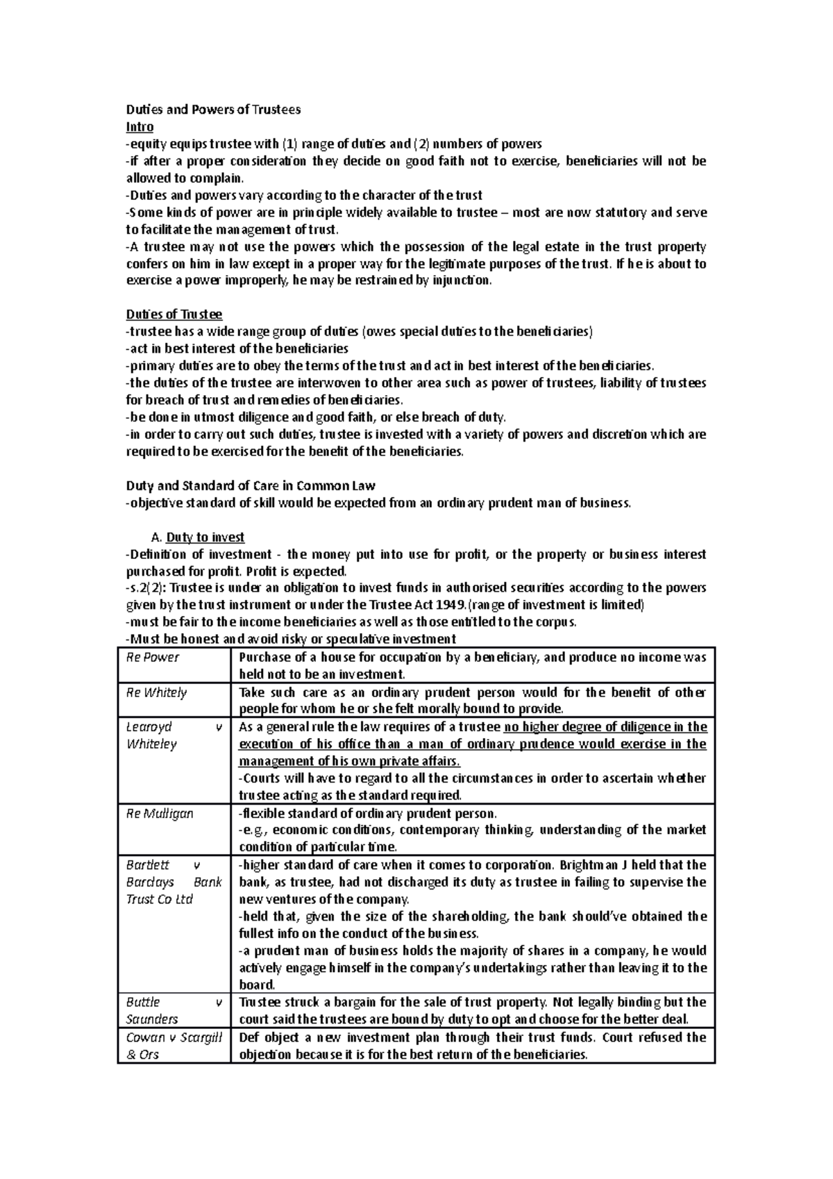 Duties and Powers of Trustees part 2 - Duties and Powers of Trustees Intro -equity equips ...