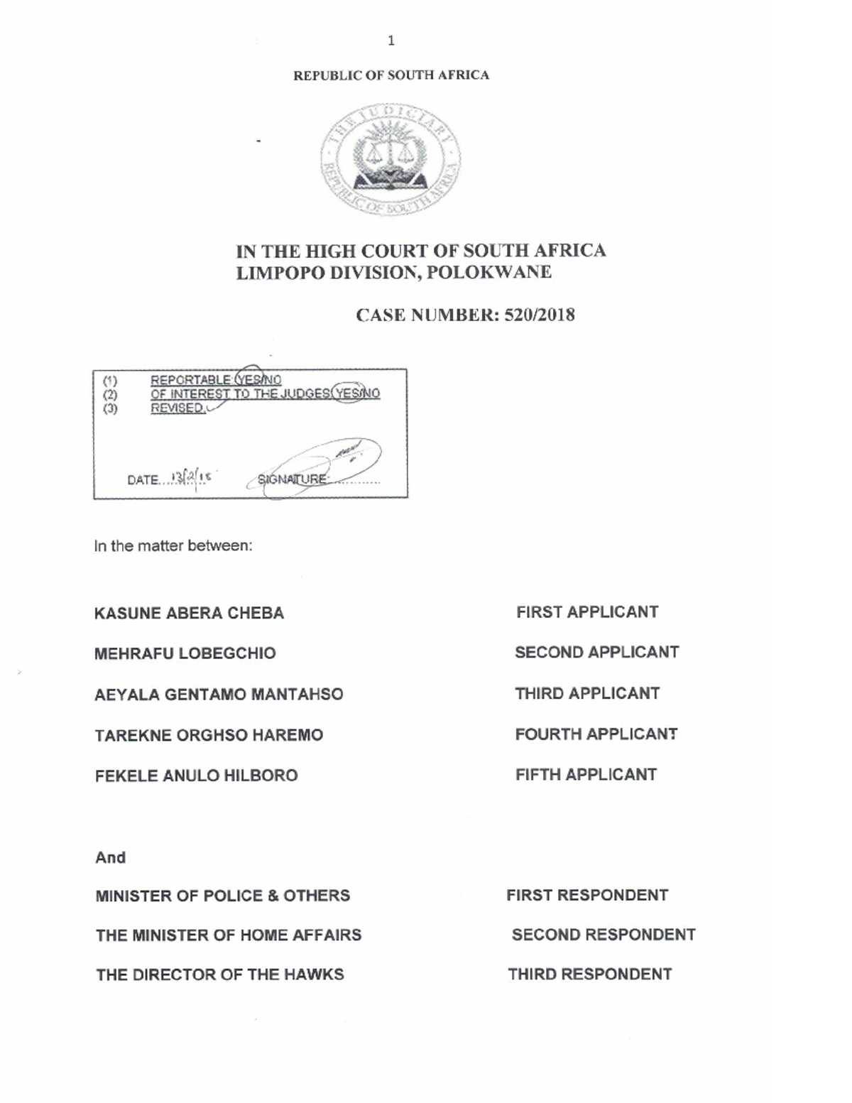 6 - Case law - CSL2601 - Studocu