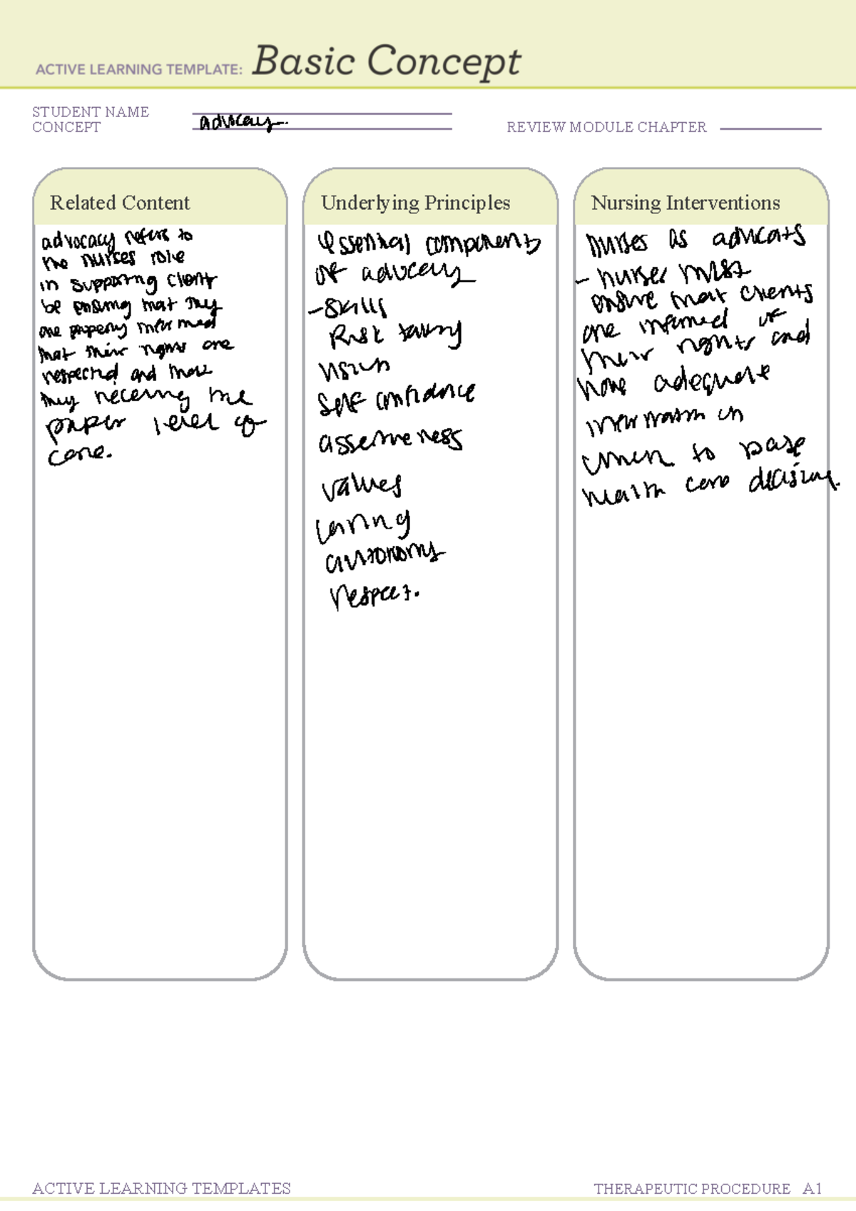 Basic Concept form (2) 3 (dragged) - STUDENT NAME CONCEPT REVIEW MODULE ...