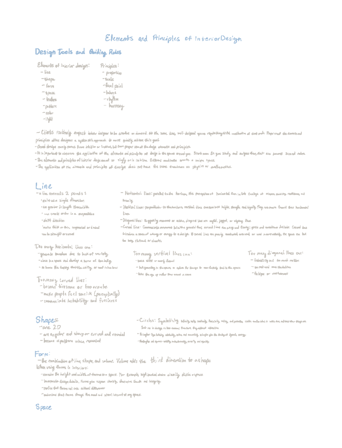 Aesthetics of design - Elements and Principles of InteriorDesigngn ...