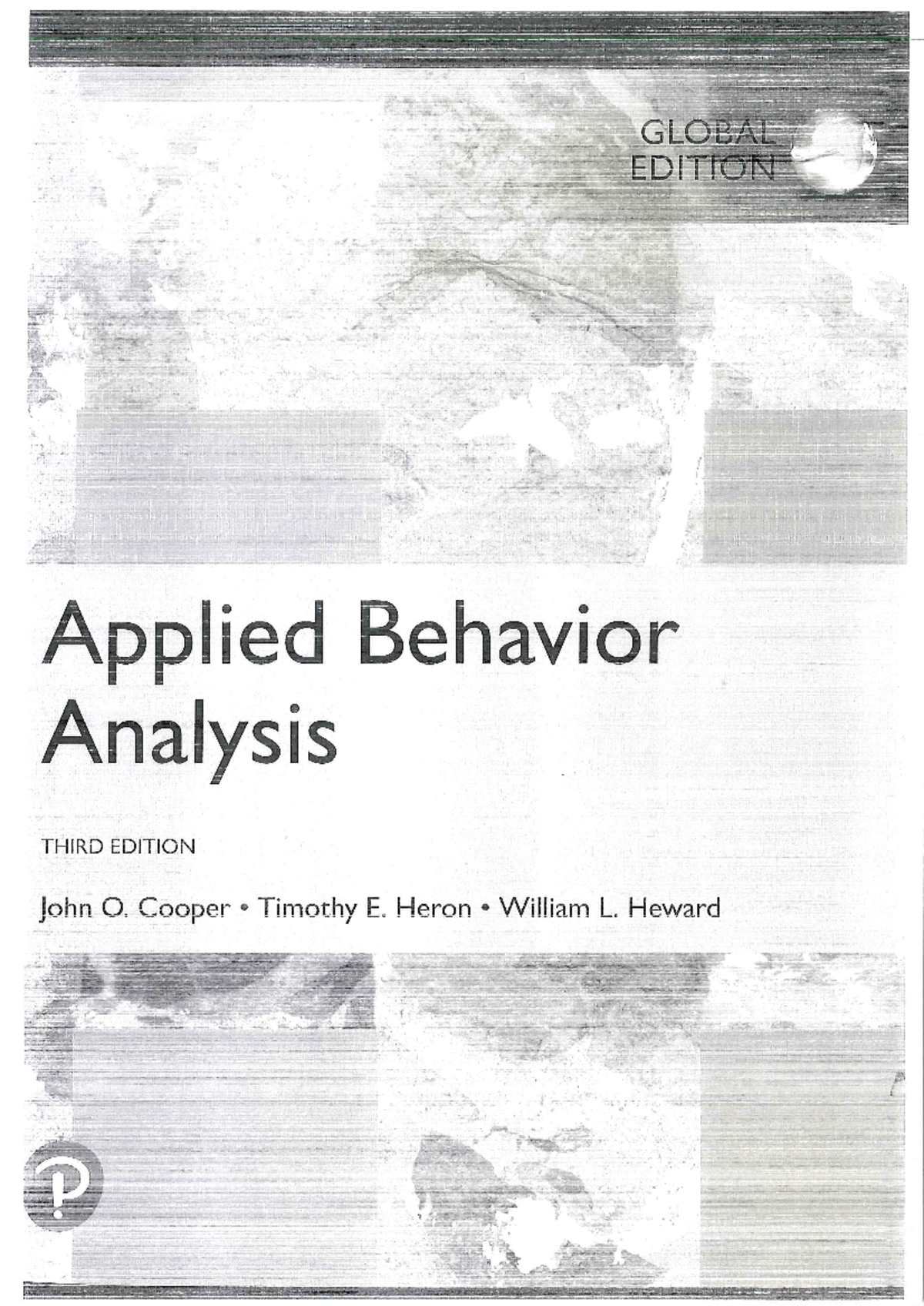 Cooper et al (2020). Kap 3 - GLOBAL EDITION Applied Behavior Analysis THIRD EDITION John O ...