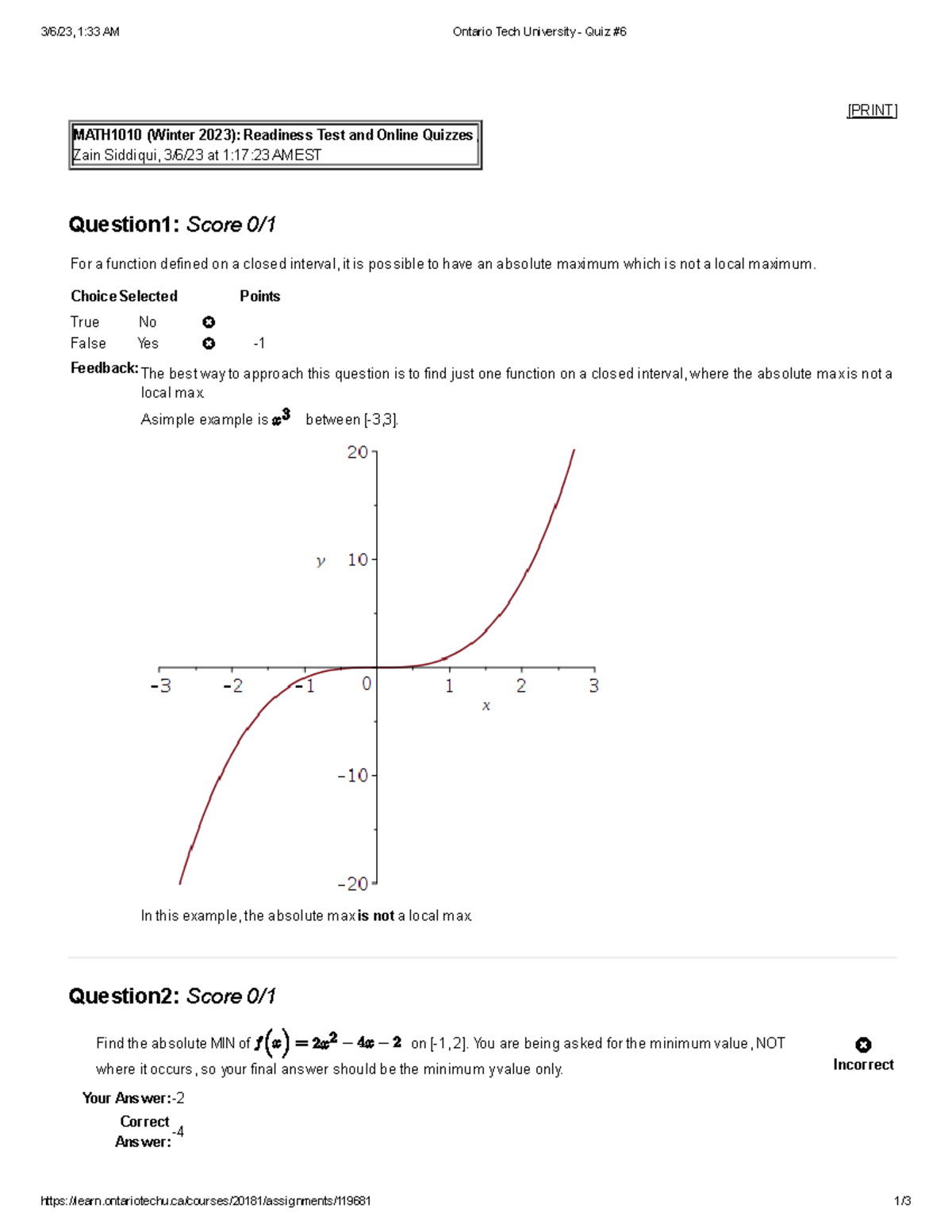 Access to Mobius Online Quizzes and Readiness Assessment 2 - 3/6/23, 1 ...