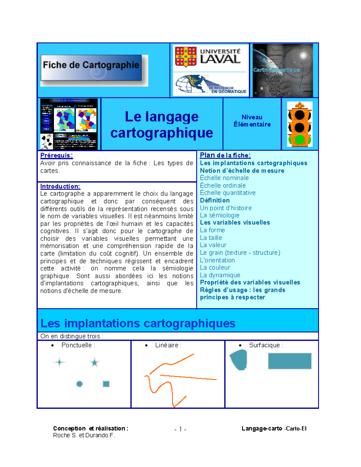 (CAP 13)langage-carto - Conception et réalisation : Langage-carto ...