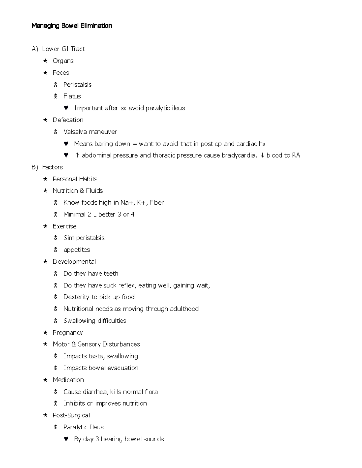 Bowel Assessment, Injuries, Diseases and Diagnostics - Managing Bowel ...