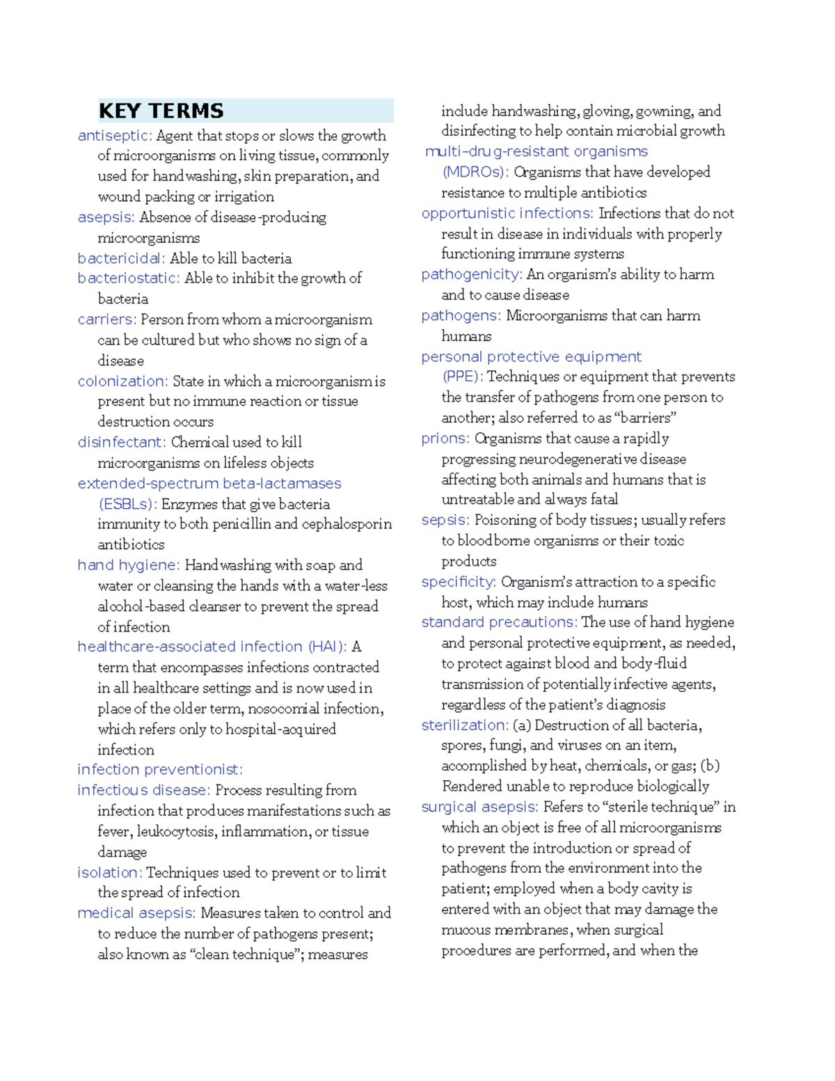 CH20 - Chapter 20 Summary and some practice questions from Fundamentals ...